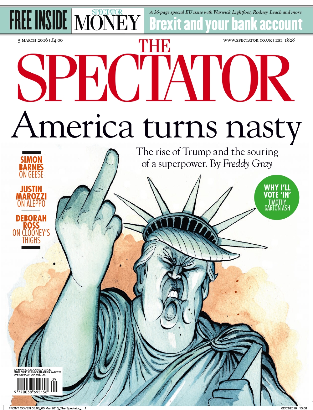 America turns nasty | The Spectator