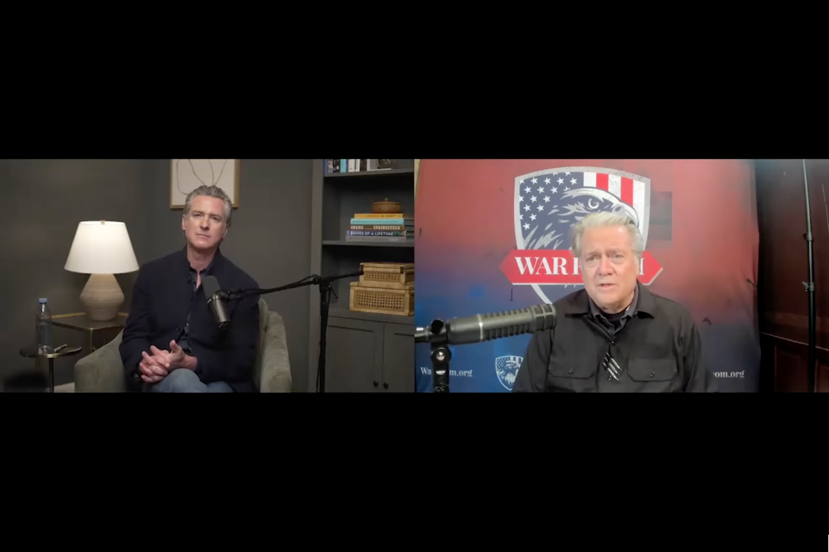 Steve Bannon blames Gavin Newsom for creating Elon Musk | The Spectator