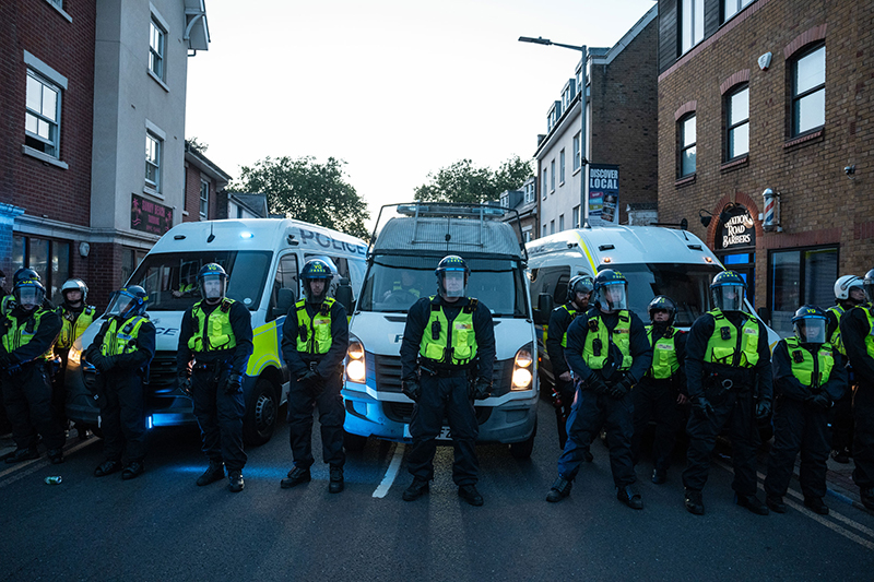 The Epping protests have become entertainment | The Spectator