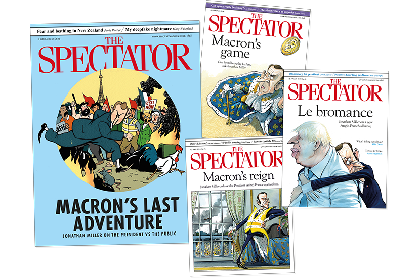 How I got under Macron’s skin | The Spectator